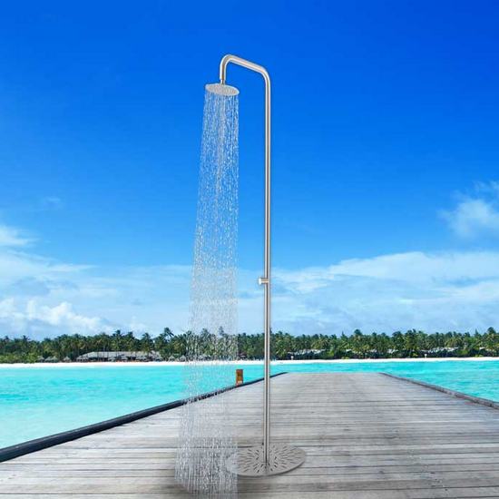 Stainless Steel Showers - Outdoor Showers for Garden